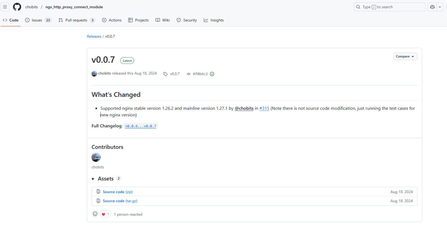 Nginx之正向代理ngx_http_proxy_connect_module编译和配置 - STARBUCKET